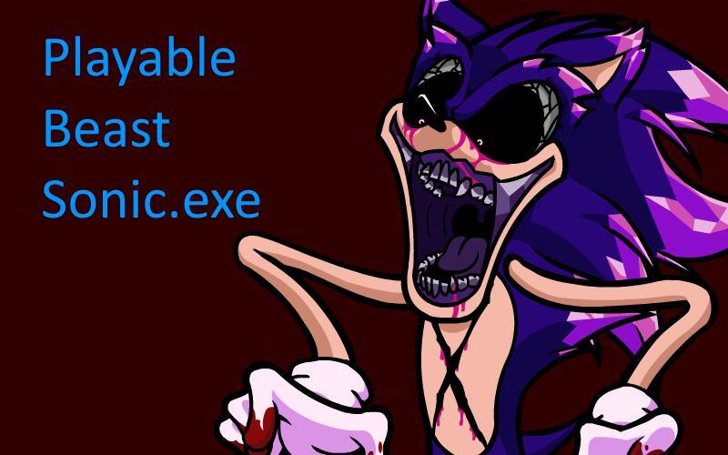 Playable Beast Sonic.exe - фото и скриншоты игры на рабочий стол