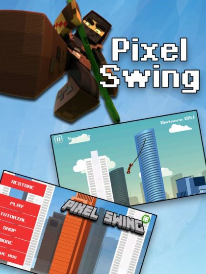 Pixel Rope Swing Star Sequel вся информация об игре, читы, дата выхода ...