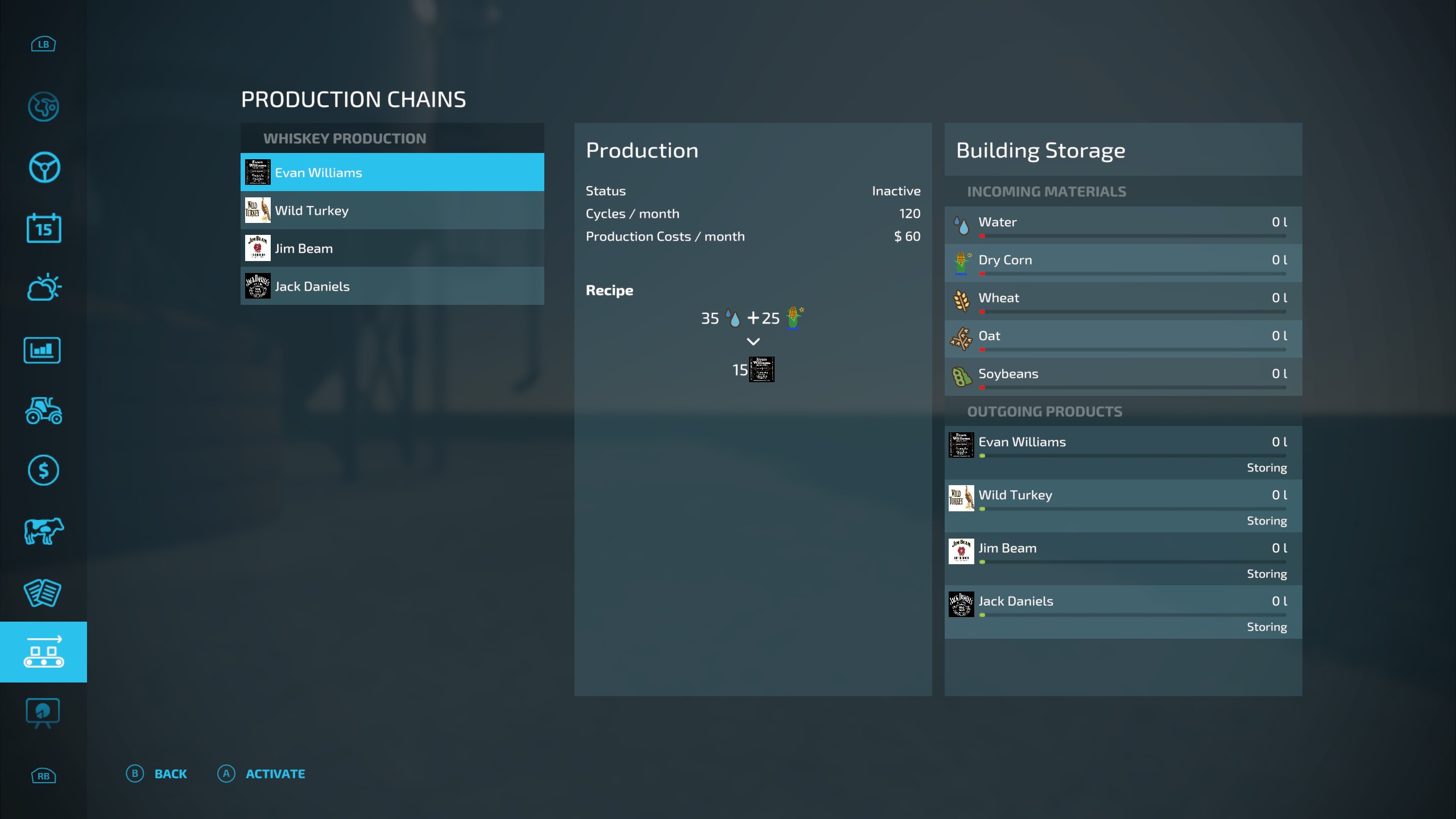 FS22 Whiskey Distillery Production - фото и скриншоты игры на рабочий стол