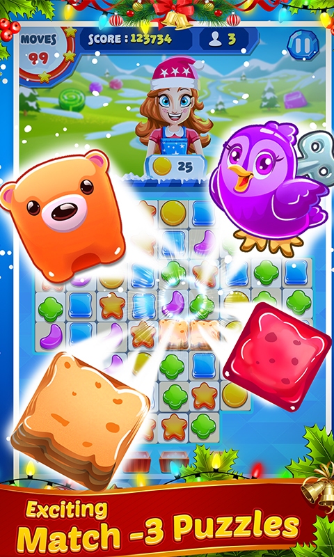 Christmas Match 3 - Merry Christmas Games вся информация об игре, читы ...