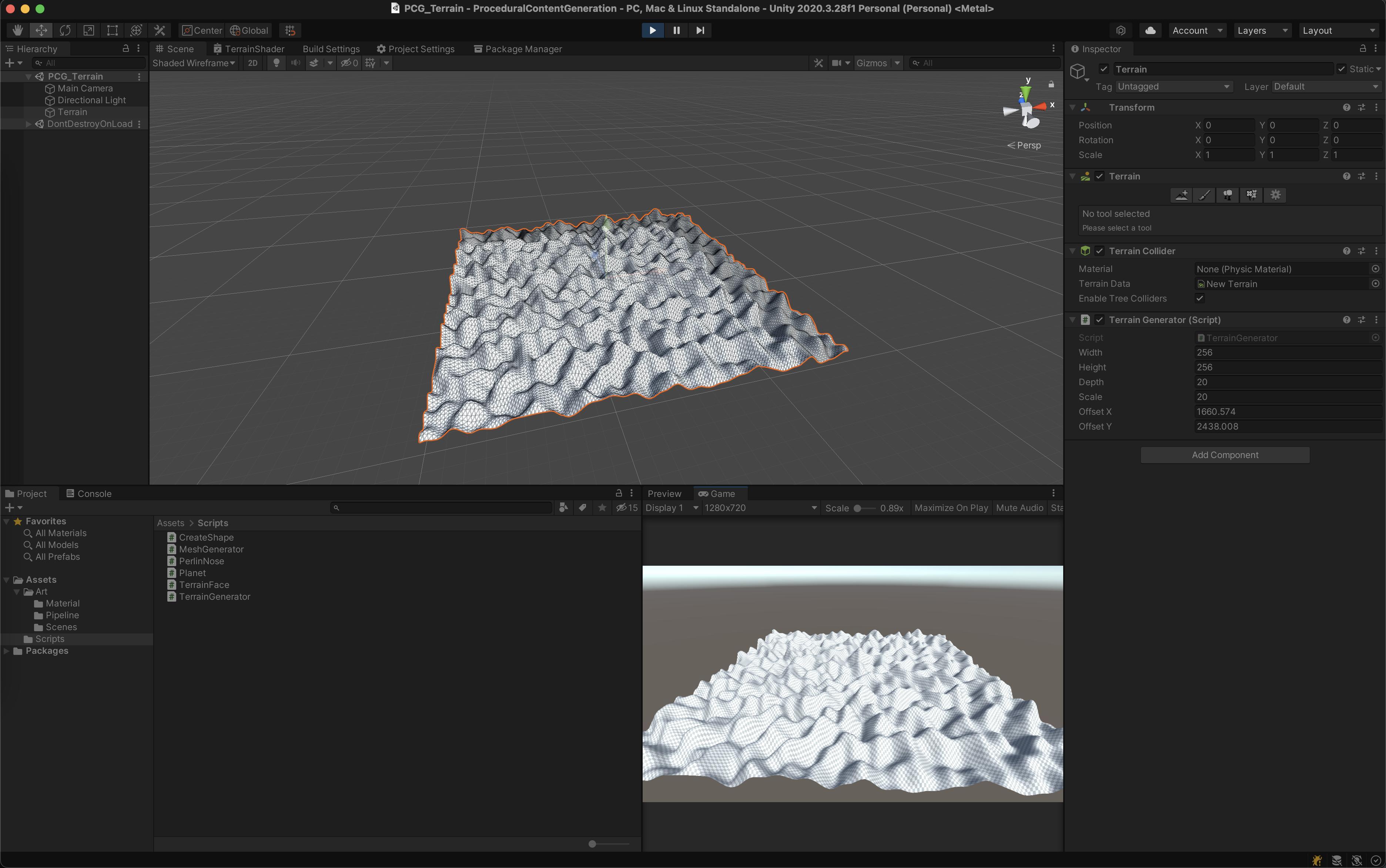 Procedural Generated Terrain вся информация об игре, читы, дата выхода, системные требования ...