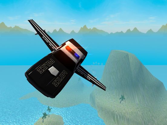 Flying Police Car Driving Simulator Free: Criminal Craft Chase - фото и ...