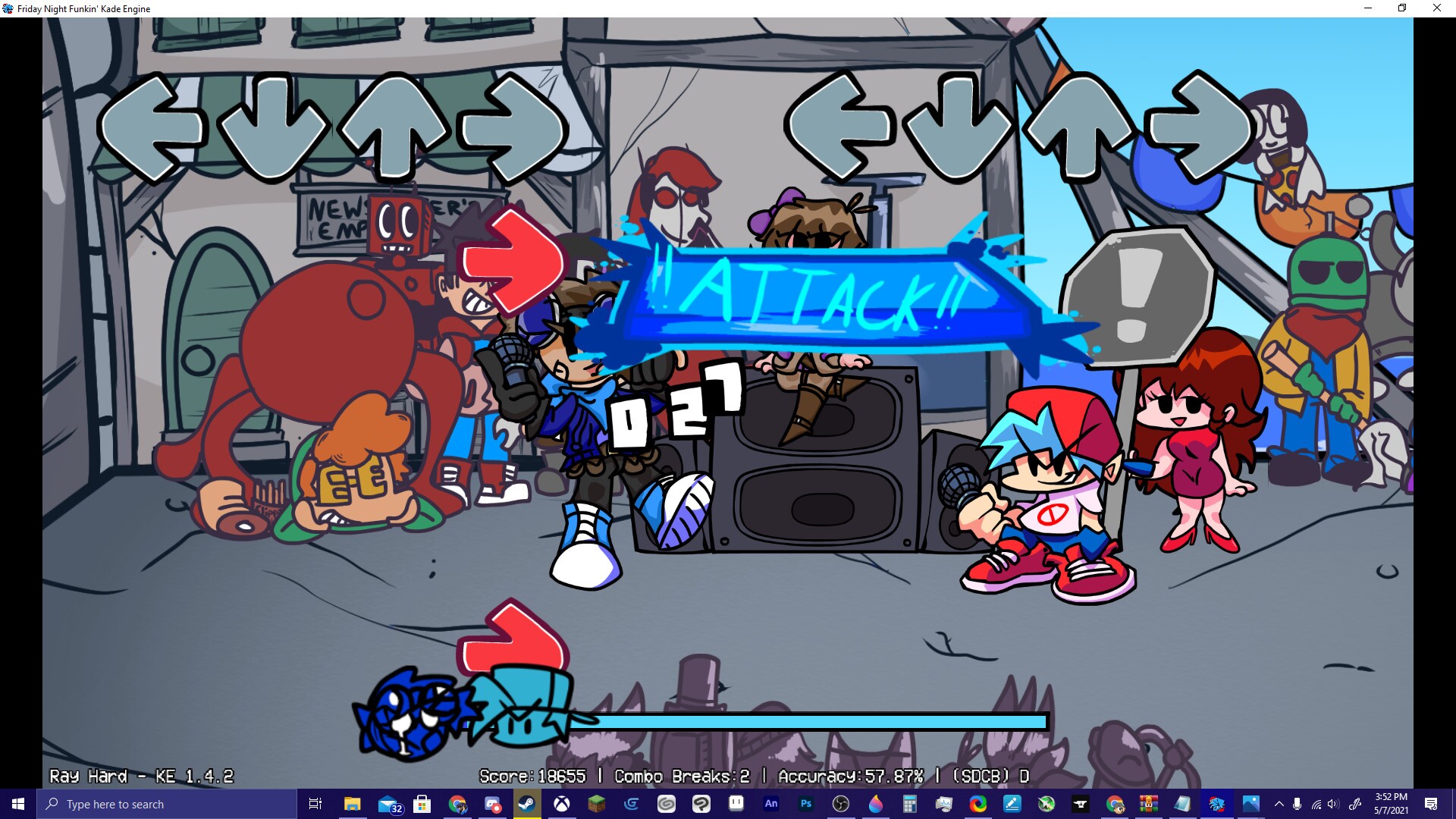 FNF - Vs. Clip Full Week - фото и скриншоты игры на рабочий стол