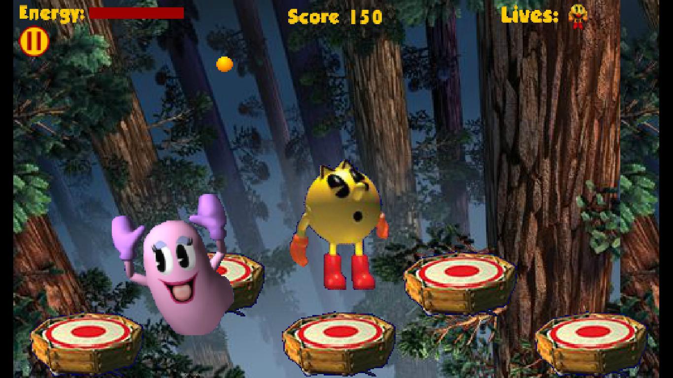 Pac-Man: Tree Top Token Game - фото и скриншоты игры на рабочий стол