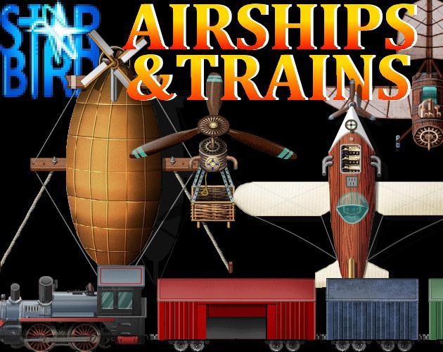 Airships and Trains Tilesets - фото и скриншоты игры на рабочий стол
