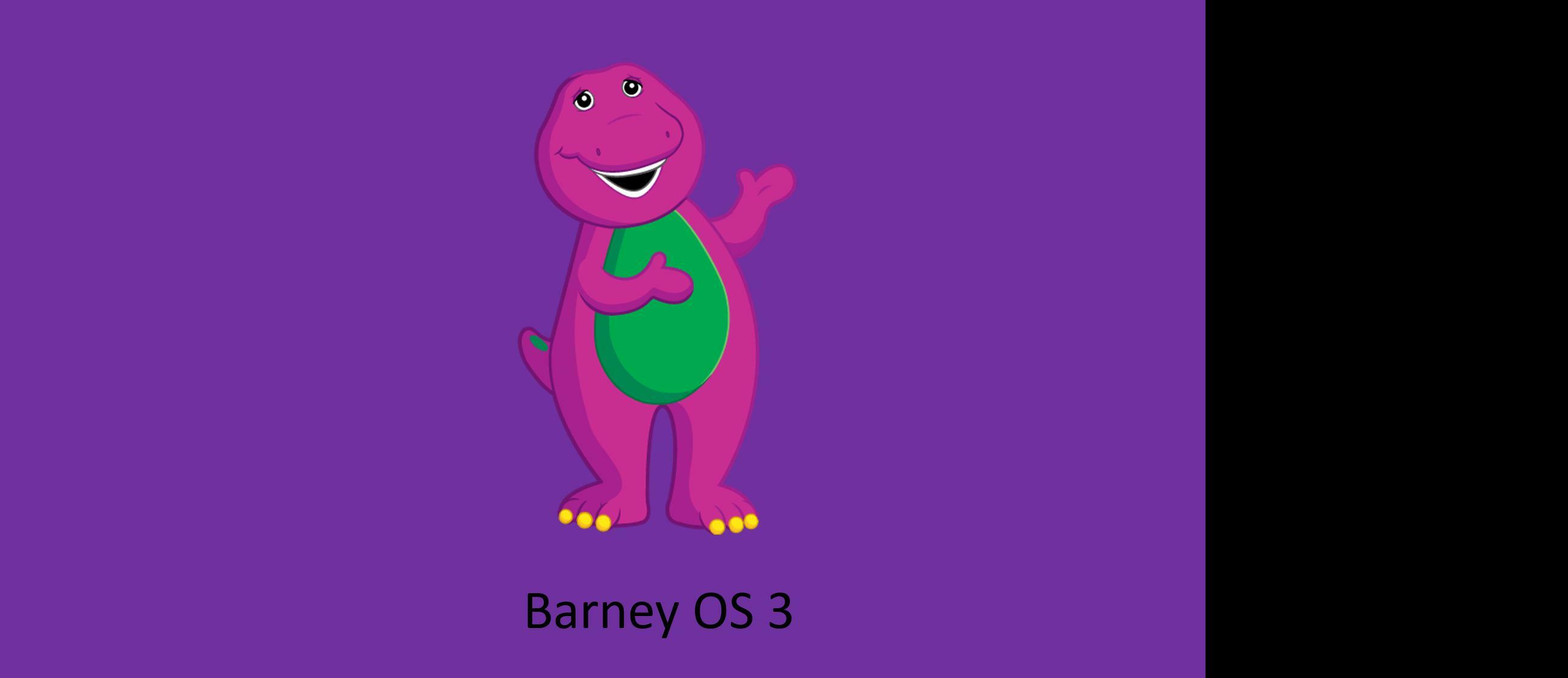 Barney OS 3 - фото и скриншоты игры на рабочий стол